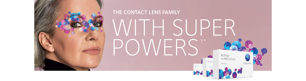Biofinity® family | CooperVision Australia